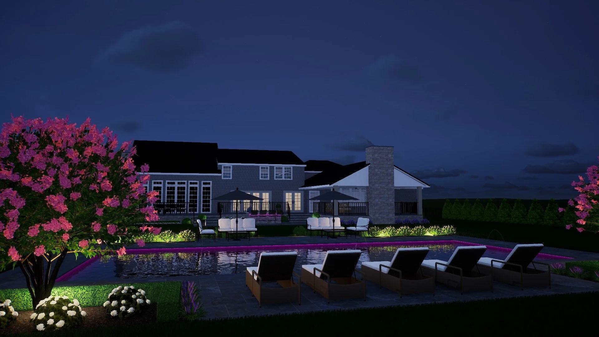 Long Island Landscape designers - 3D renderings and landscape plans ...