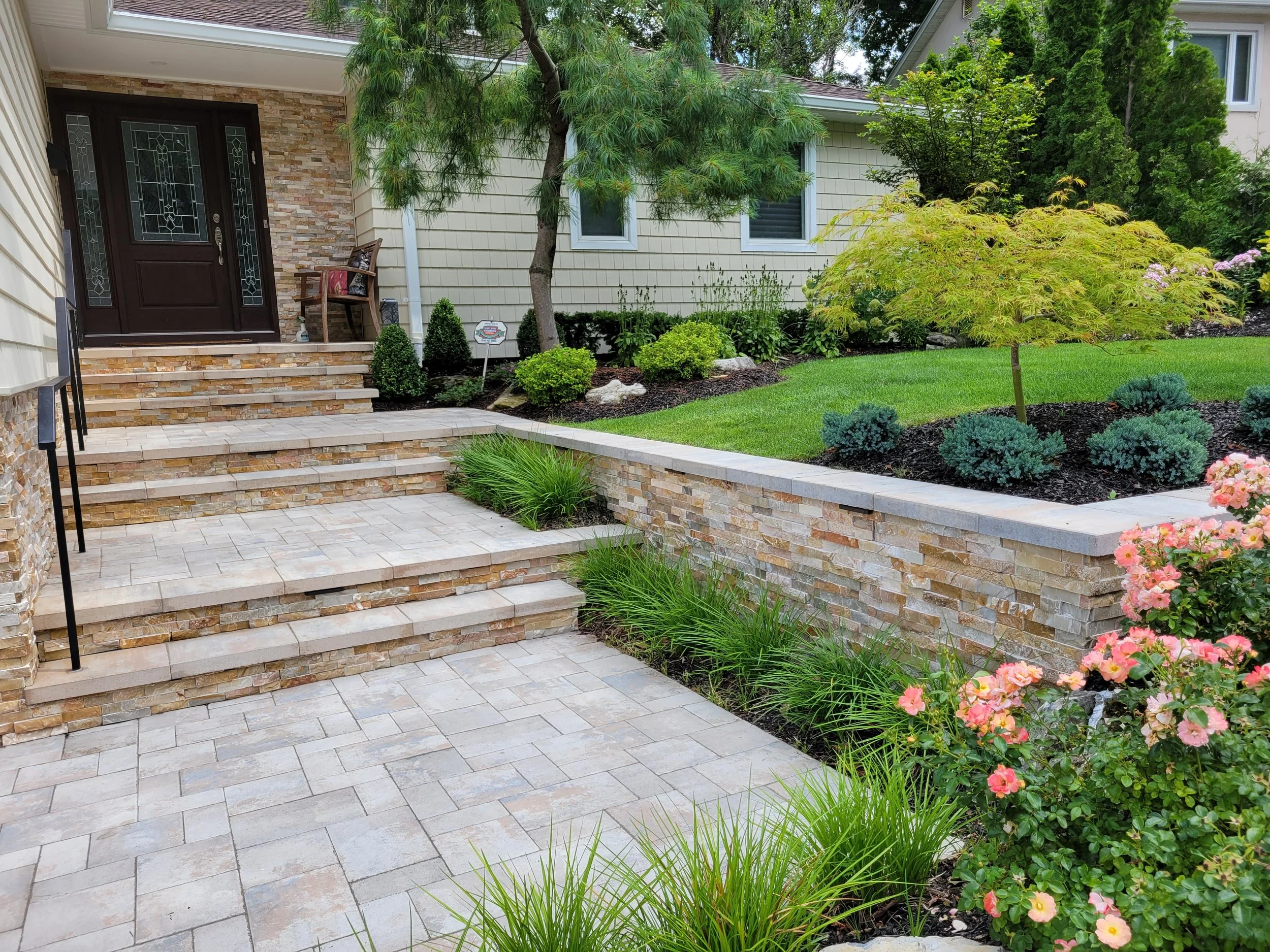 Long Island walkways, entryways, stoops & design. — DESIGN AND BUILD ...