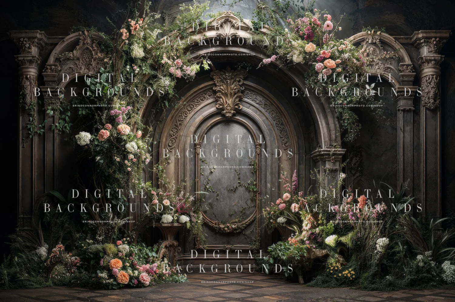 Dreamy Vintage Digital Backgrounds | The Best Digital Backdrops for ...