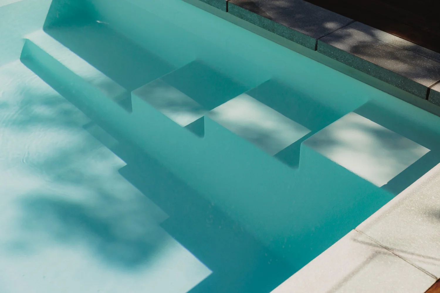 Custom swimming pool steps - how to add style and function to your pool ...