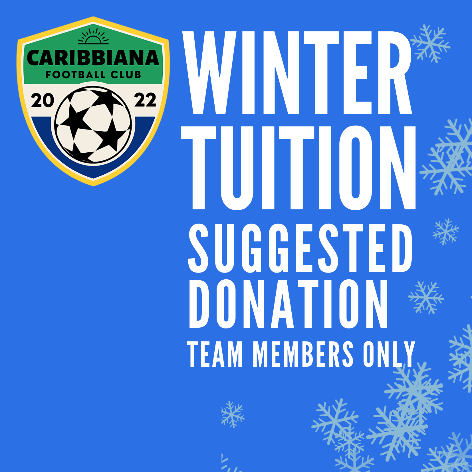 Pricing CARIBBIANA FC Pricing CARIBBIANA FC