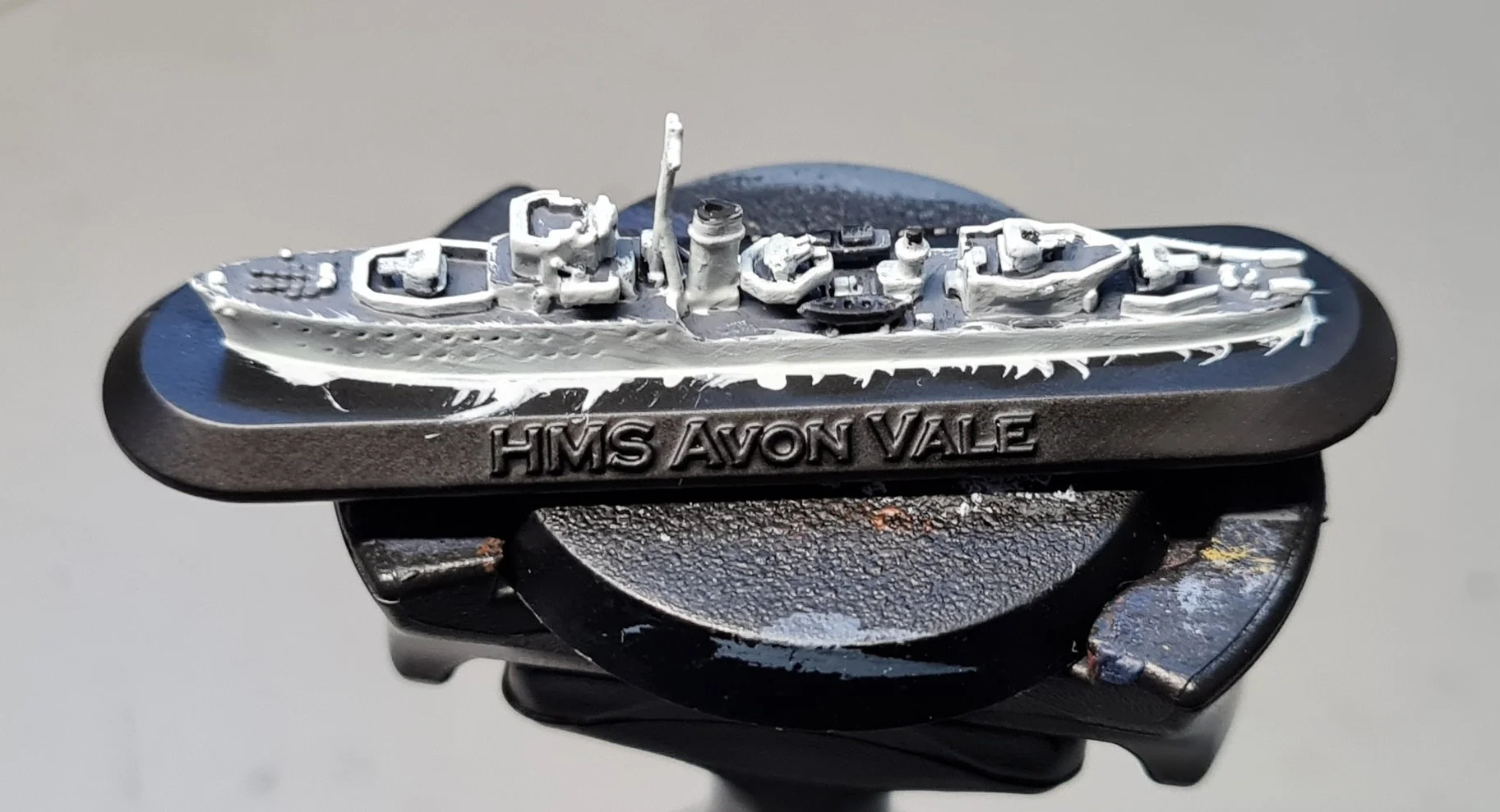 Painting Tutorial HMS Avon Vale 1/1800 scale — Thousand Worlds