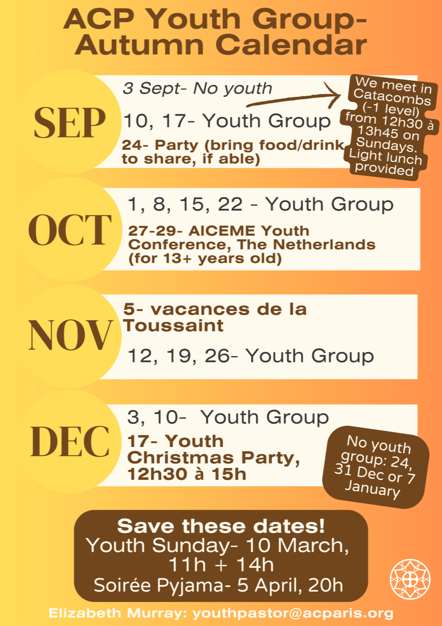 Youth Ministry — American Church in Paris
