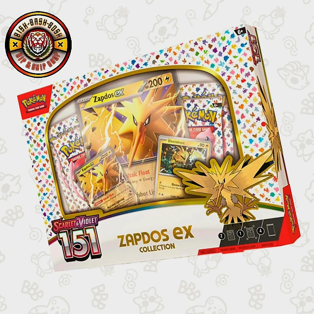 Pokemon - Scarlet & Violet 151: Zapdos EX Collection — BiShBaShBoSh TCG