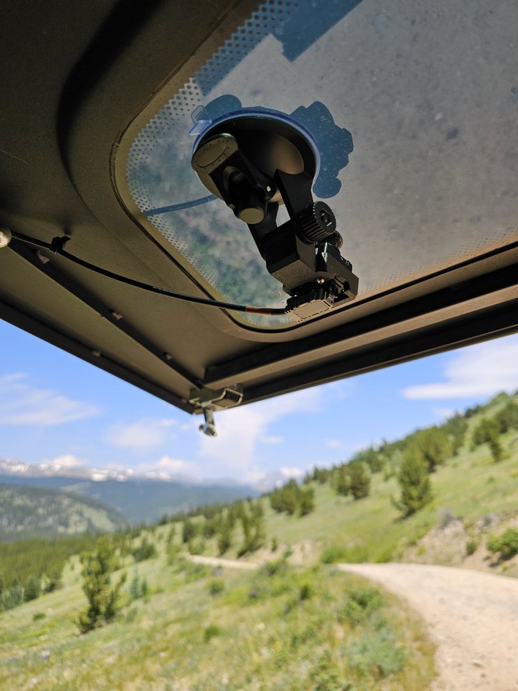 Digital rearview Camera Relocation Kit - Suction cup Mounts — GG OFFROAD