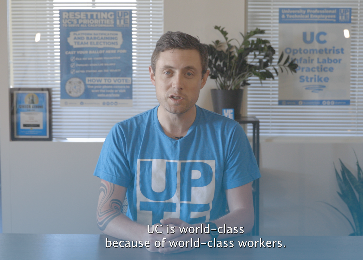 Reset UC's Priorities — UPTE-CWA 9119