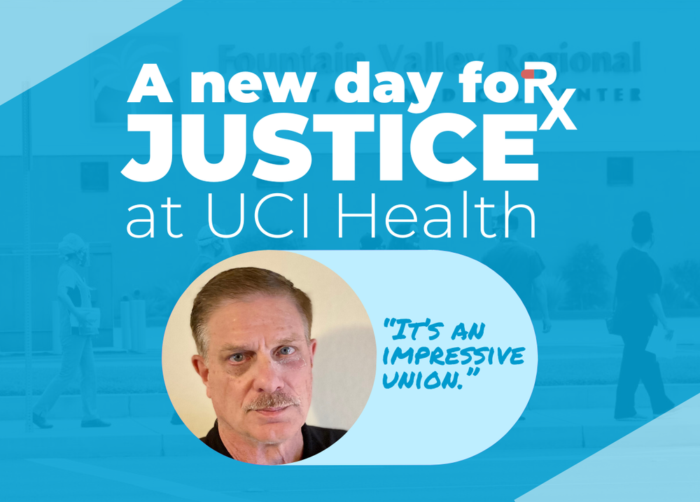 A new day for Justice at UCI Health — UPTE-CWA 9119