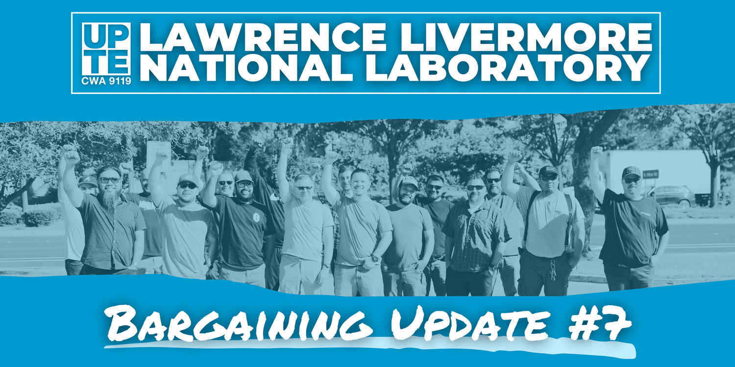 Bargaining Update #7: Progress with “some” tentative agreements — UPTE ...