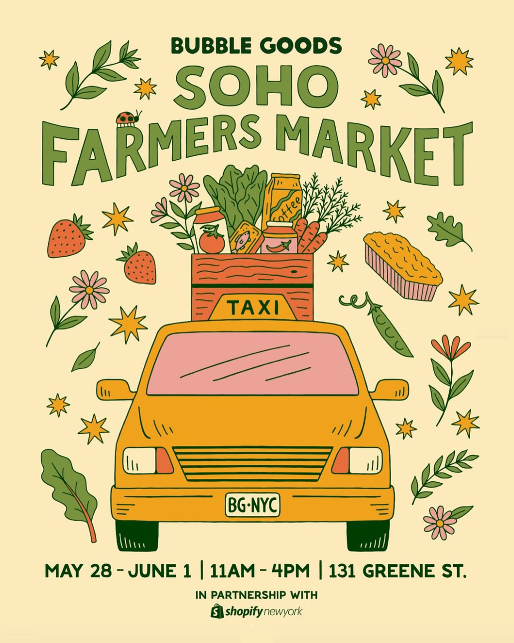 Bubble Goods SoHo Farmers Market — NYC for FREE