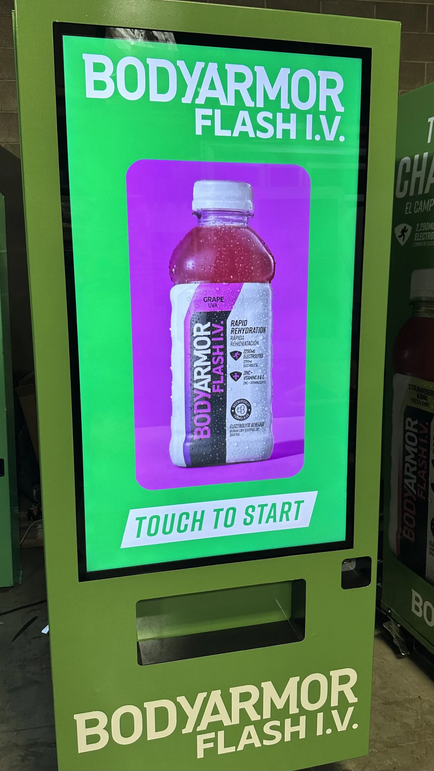 BODYARMOR Flash I.V. Vending Machine — NYC for FREE