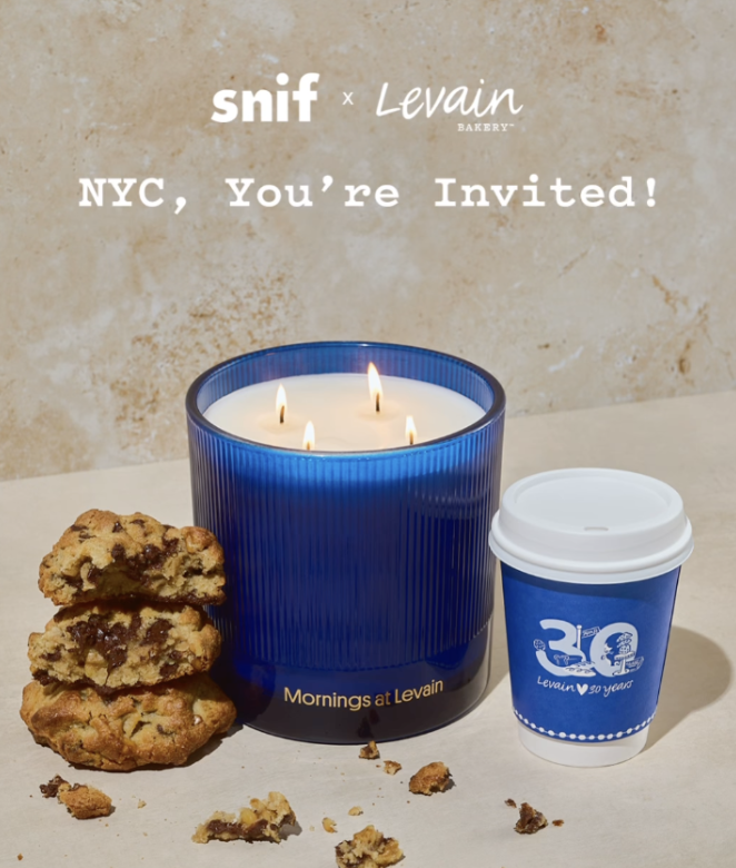 Mornings at Levain with Snif — NYC for FREE