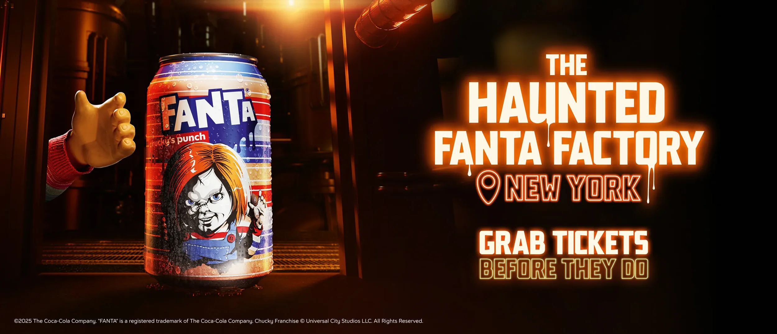 The Haunted Fanta Factory — NYC for FREE