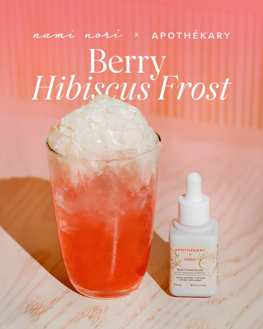 AAPI Month Free Drink - Apothékary x Nami Nori Oishii Berry Mocktail — NYC for FREE