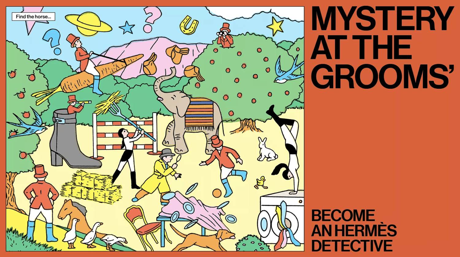 Hermès Mystery at the Grooms' — NYC for FREE