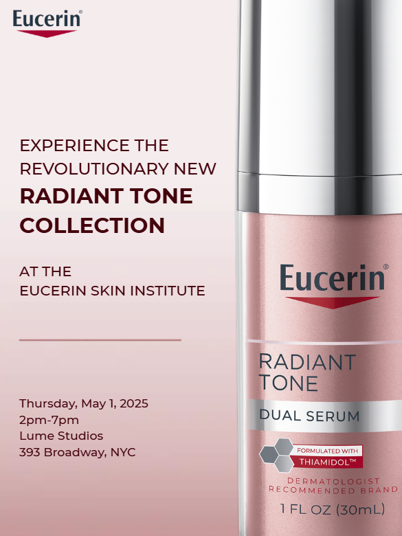Eucerin Radiant Tone Pop-Up — NYC for FREE