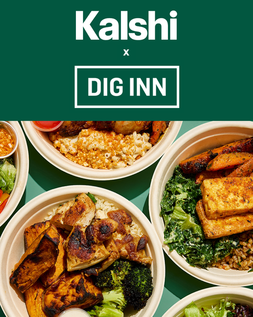 Kalshi x Dig Inn $15 Gift Cards — NYC for FREE