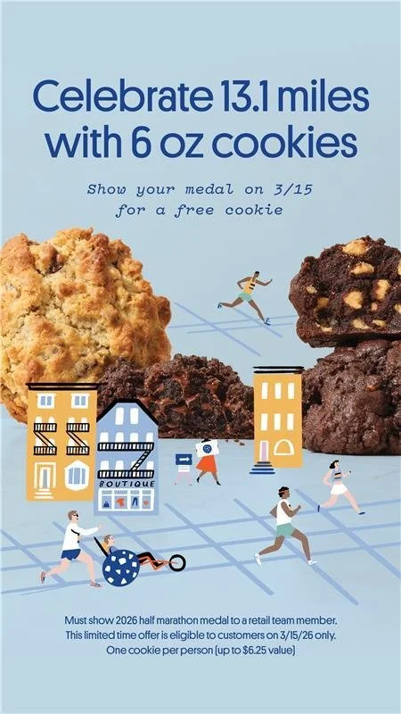 Free Levain Bakery Cookie for NYC Half-Marathon Runners — NYC for FREE