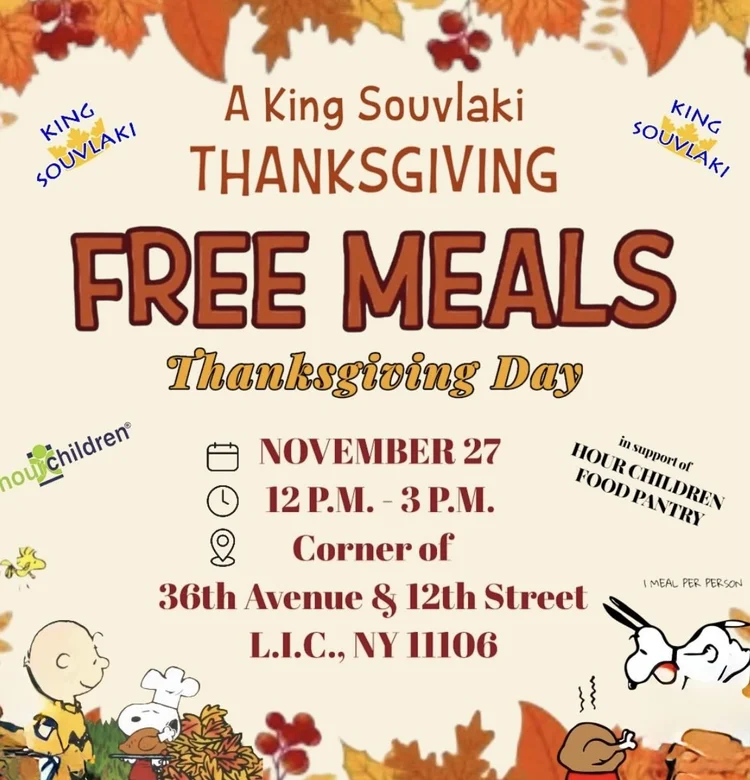 King Souvlaki Thanksgiving — NYC for FREE