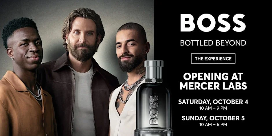 BOSS BOTTLED Beyond: Where Scent Meets Art at Mercer Labs — NYC for FREE