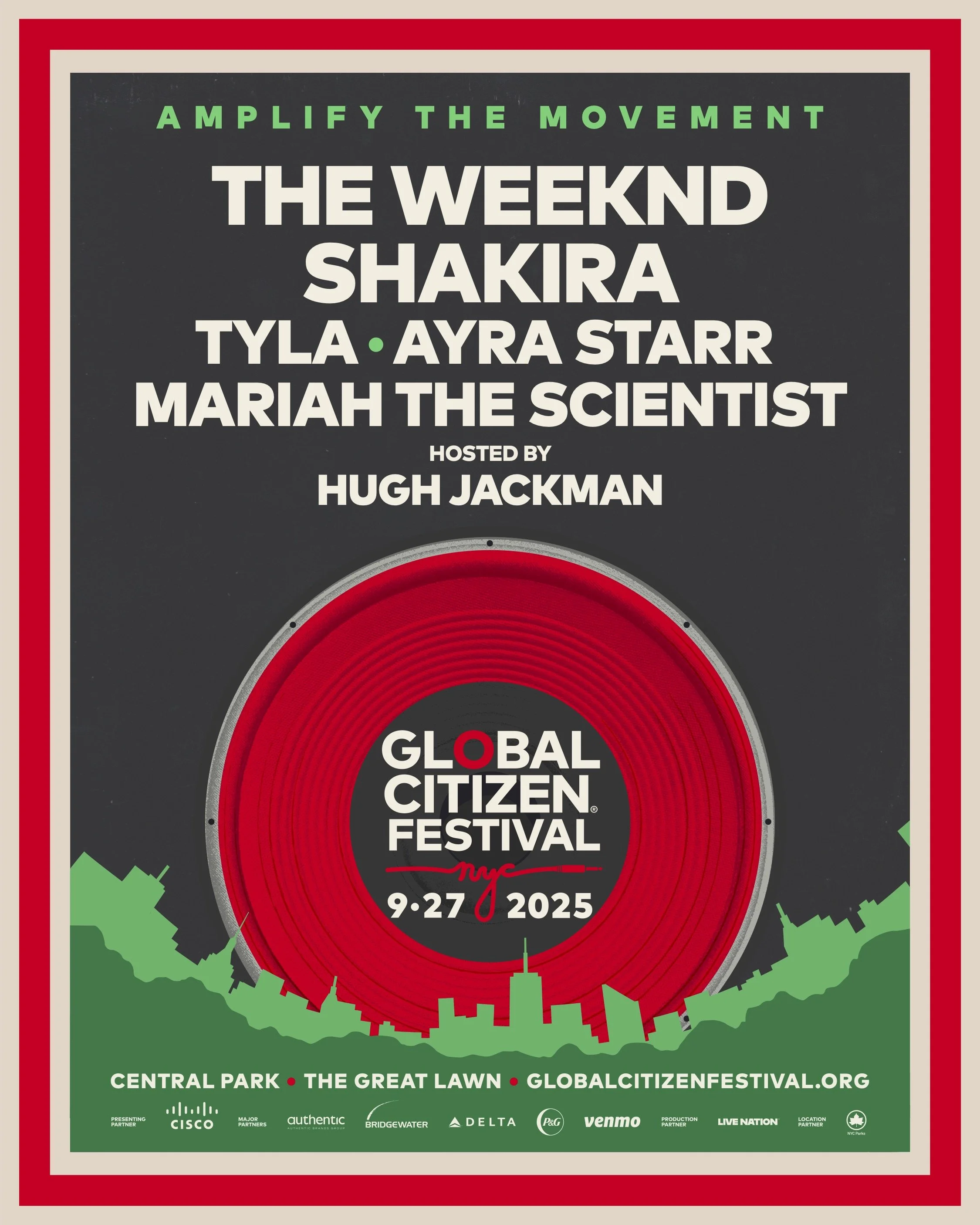 Global Citizen Festival — NYC for FREE