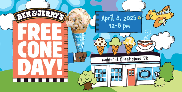 Ben & Jerry's Free Cone Day — NYC for FREE