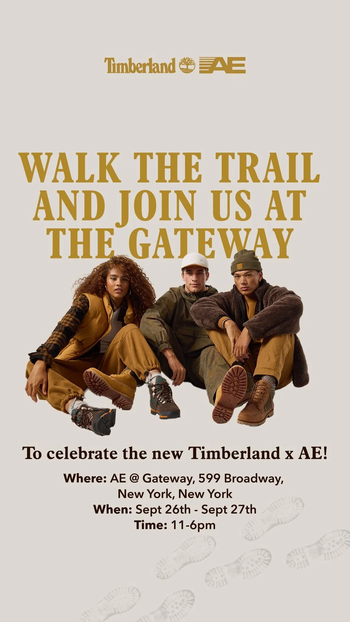 Timberland x American Eagle Celebration — NYC for FREE