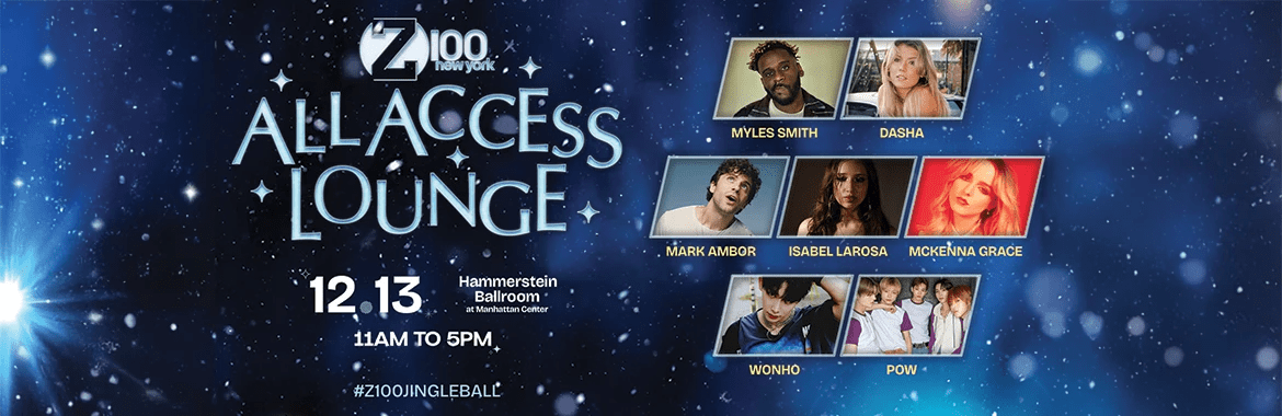 Z100 All Access Lounge 2024 — NYC for FREE