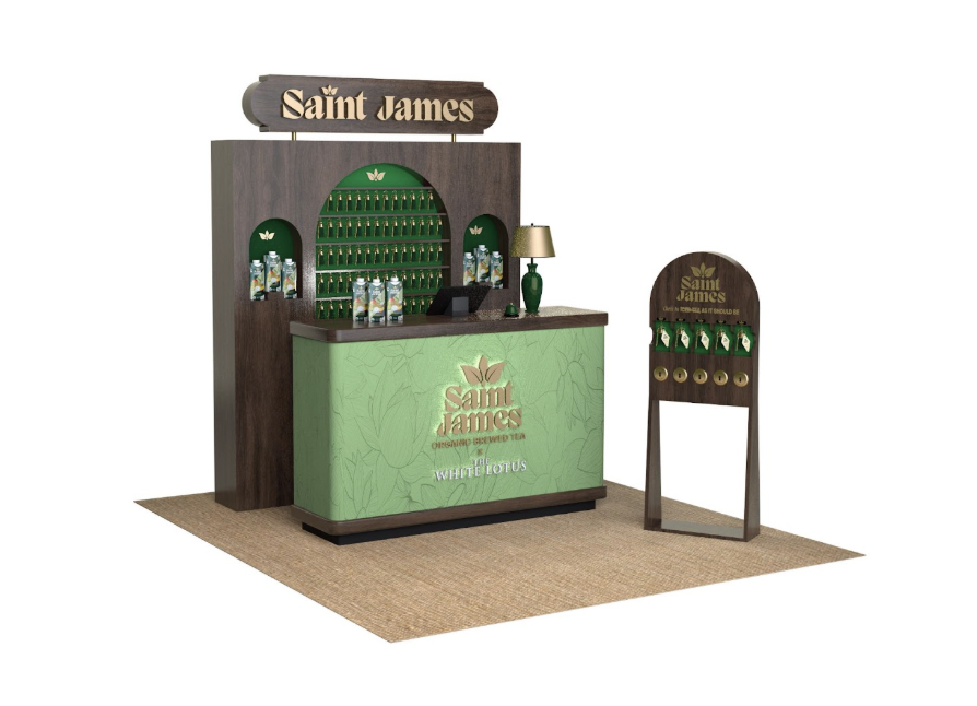 Saint James Iced Tea x White Lotus Concierge Deck Popup — NYC for FREE