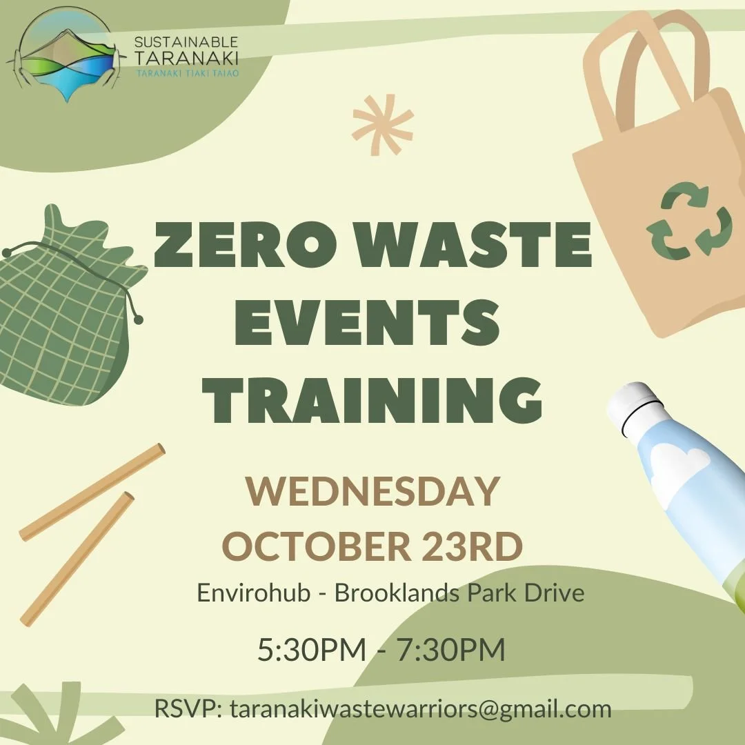 Zero Waste Events Training — Sustainable Taranaki