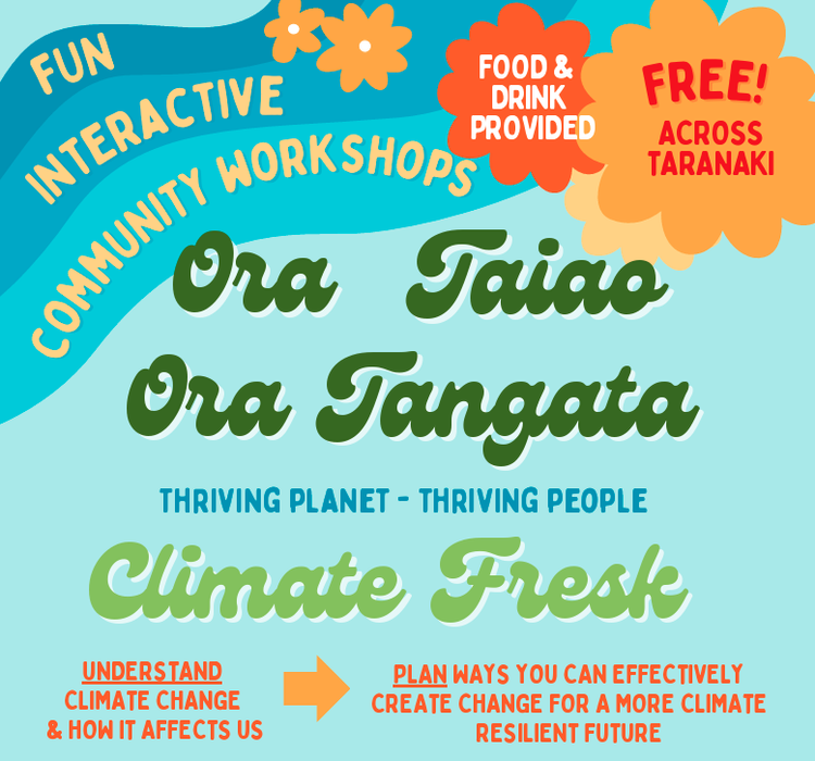Free Climate Fresk Workshop - Ngāmotu - New Plymouth — Sustainable Taranaki
