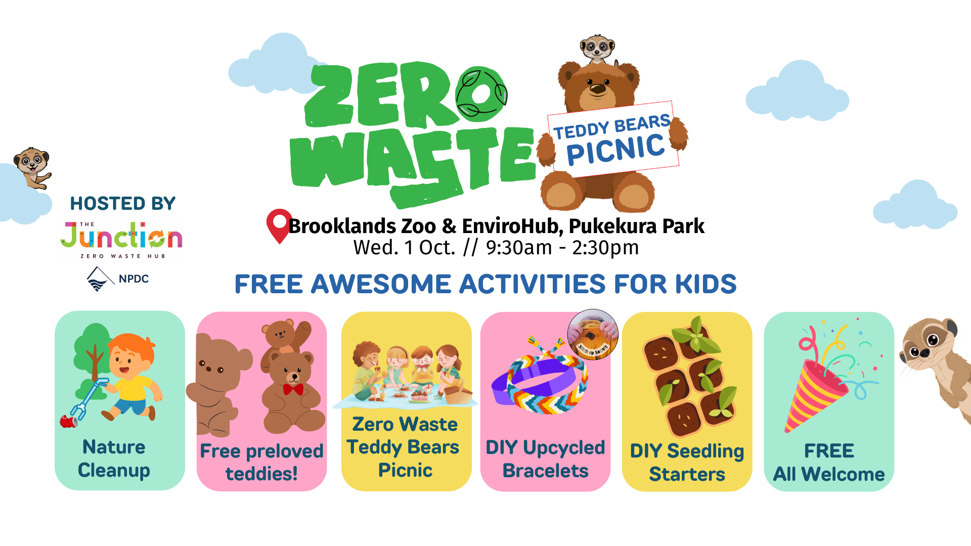 Zero Waste Teddy Bears Picnic — Sustainable Taranaki