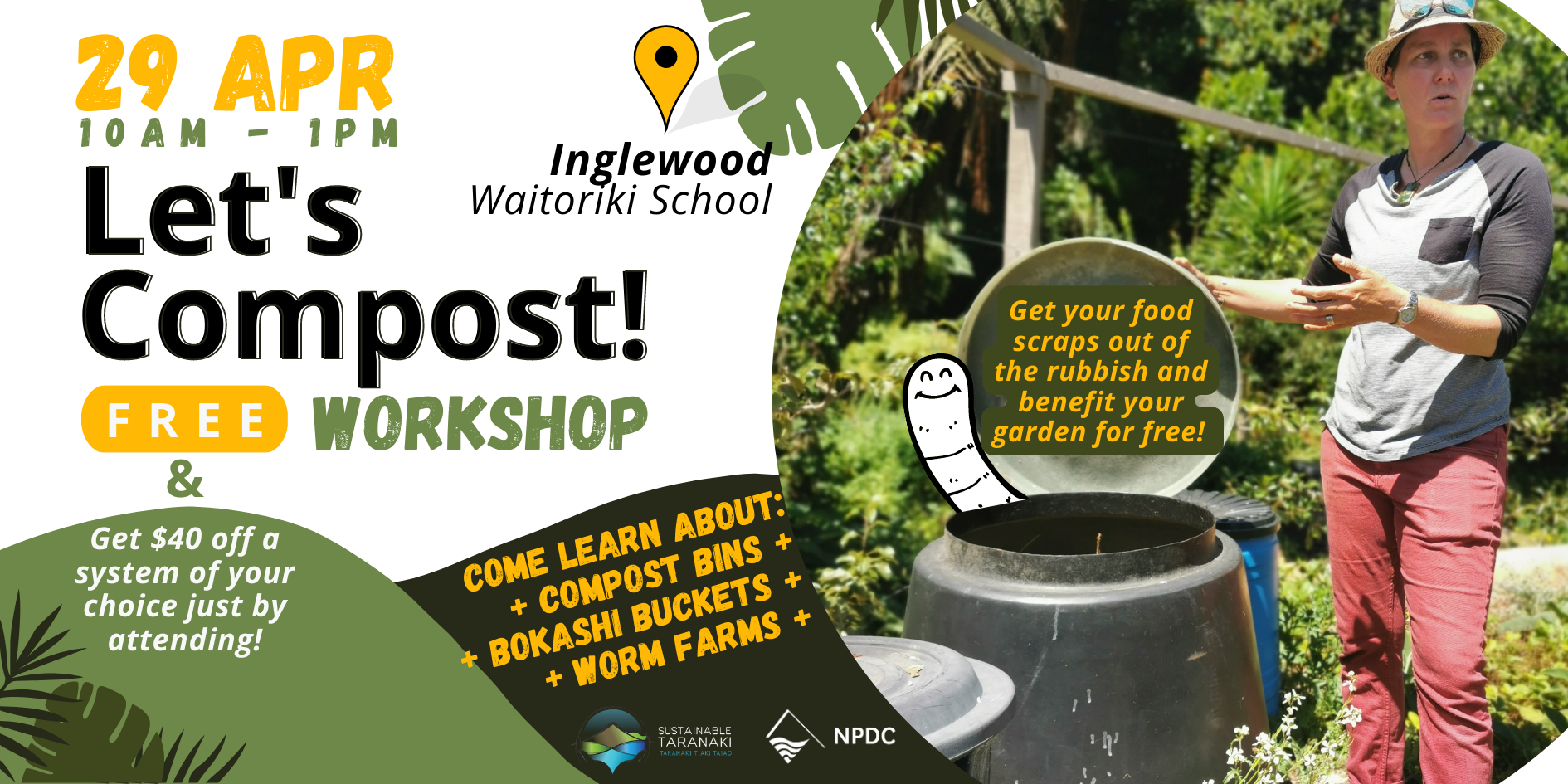 Let's Compost Workshop - Inglewood — Sustainable Taranaki