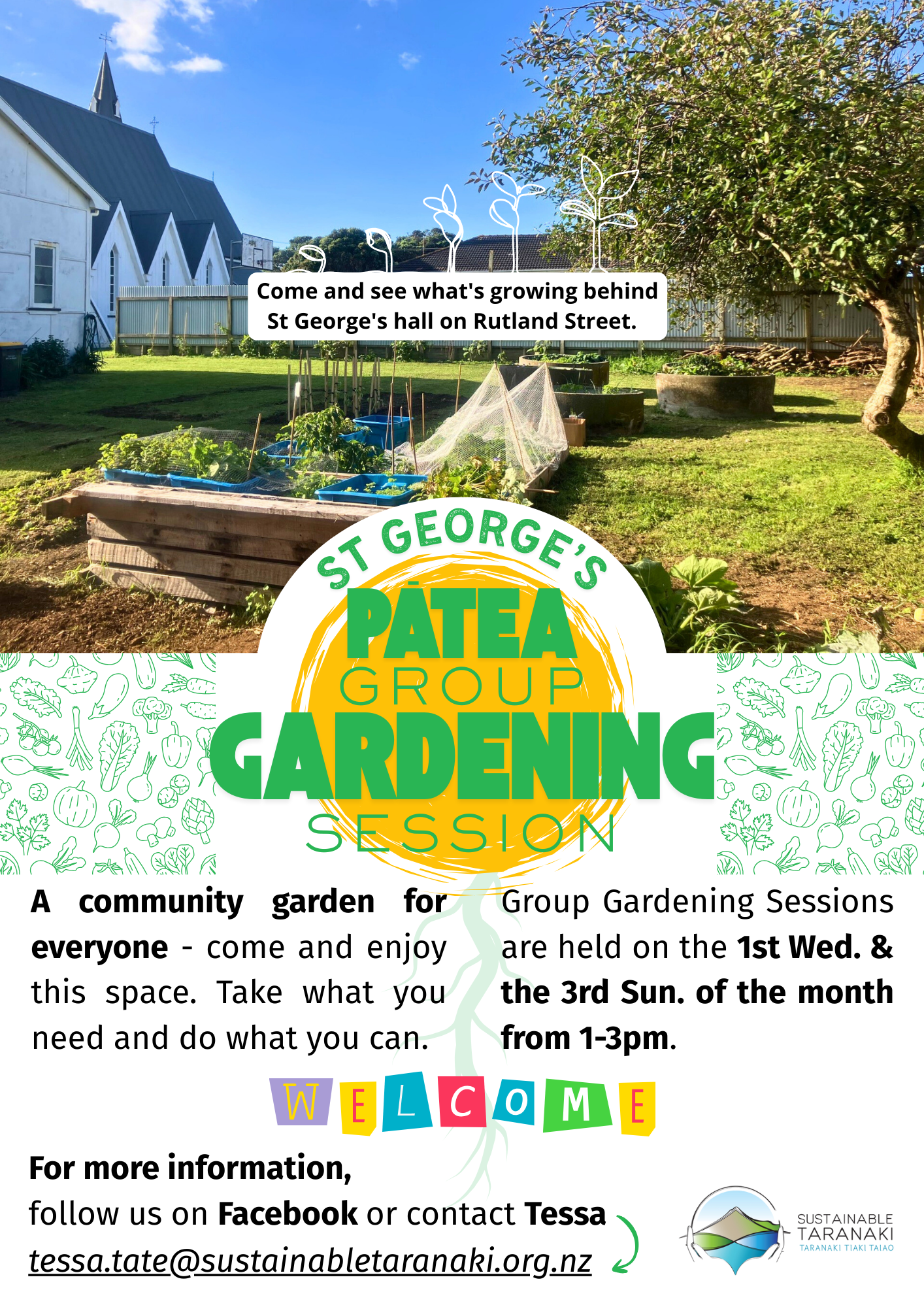 Group Gardening Session - Pātea Community Garden — Sustainable Taranaki