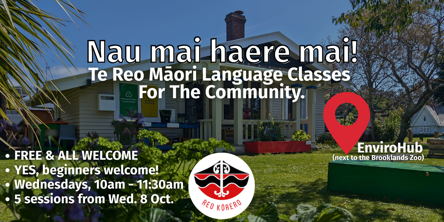 FREE Te Reo Māori Language Classes For The Community — Sustainable Taranaki