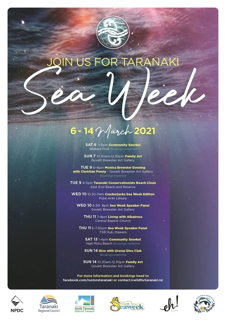 Seaweek 6th - 14th March — Sustainable Taranaki