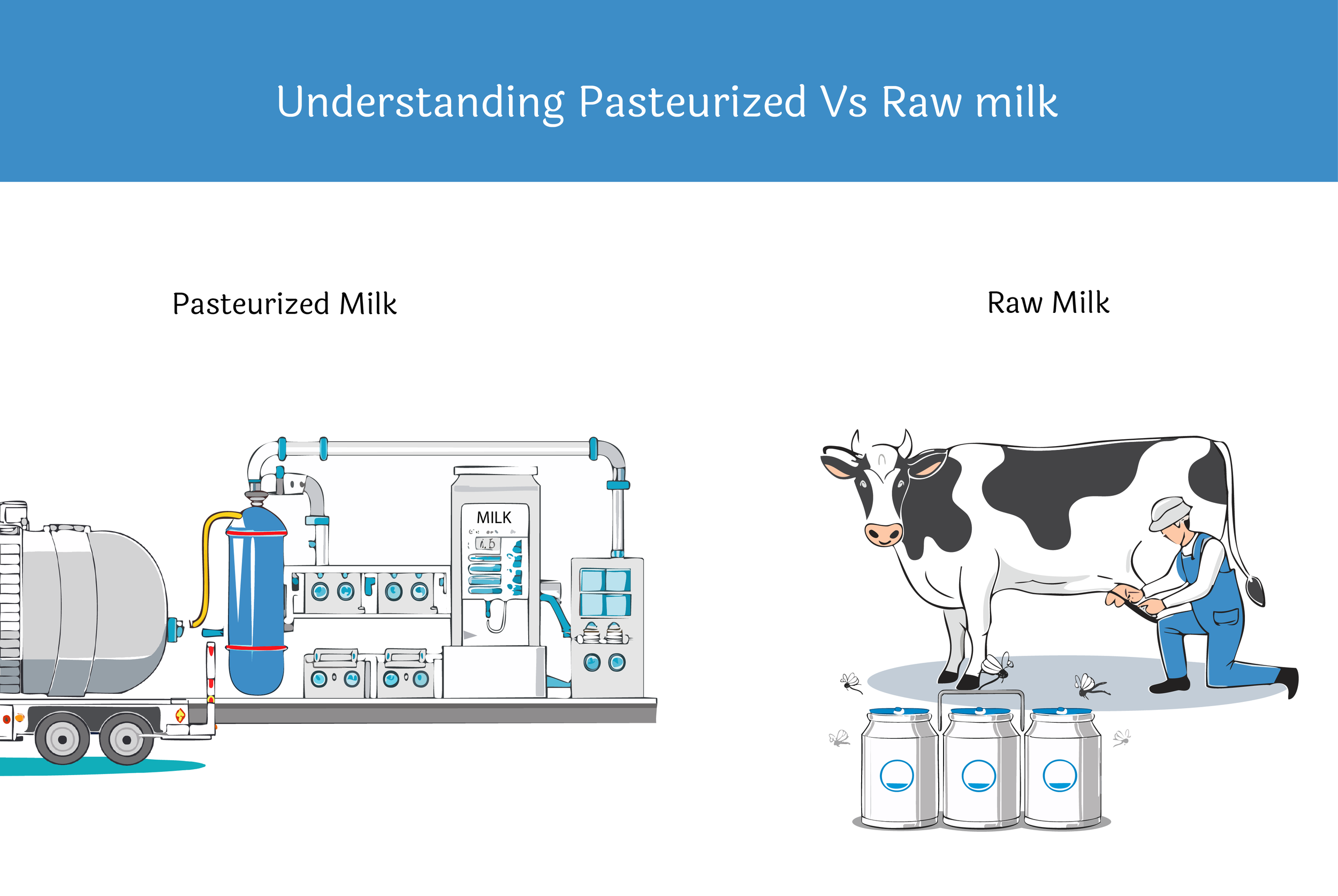 Pasteurized vs Raw Milk: Which is Safer and Healthier for Your Family? - Kota Fresh