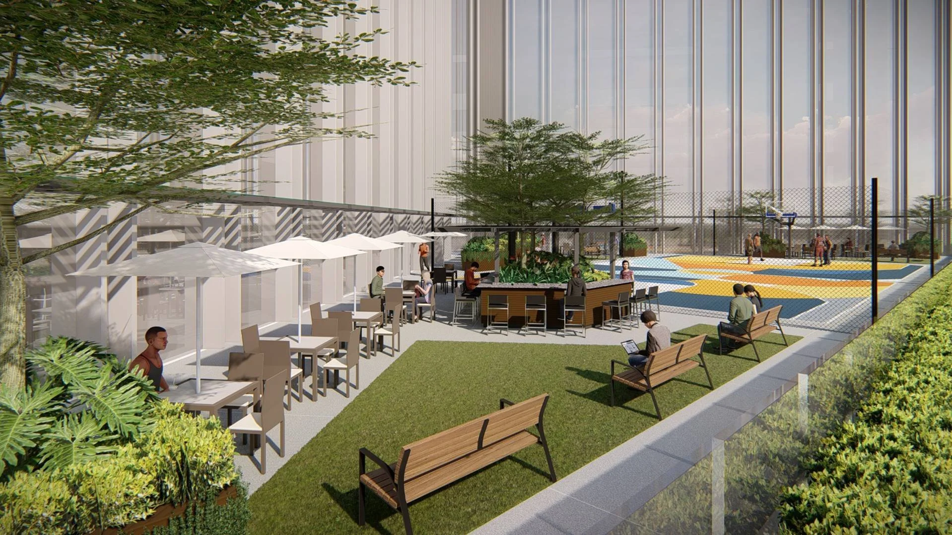 Podium Deck — The North Bank