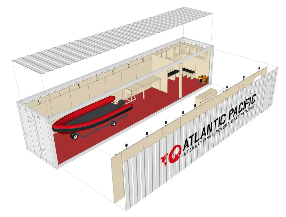 Lifeboat in a Box — Atlantic Pacific