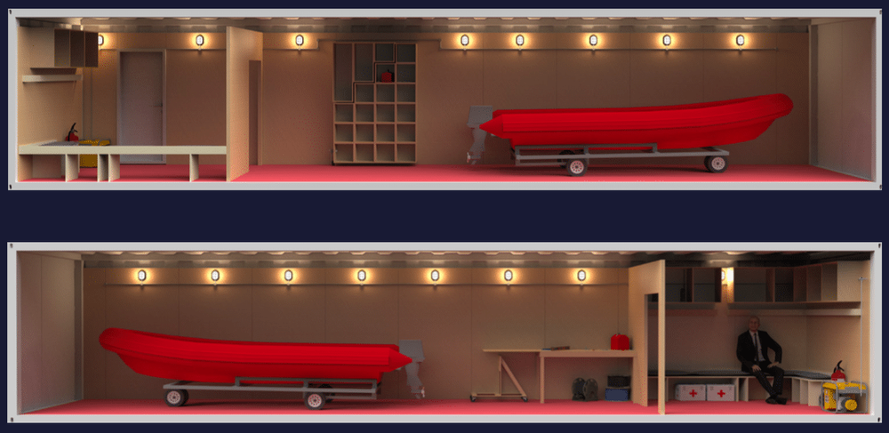 Lifeboat in a Box — Atlantic Pacific