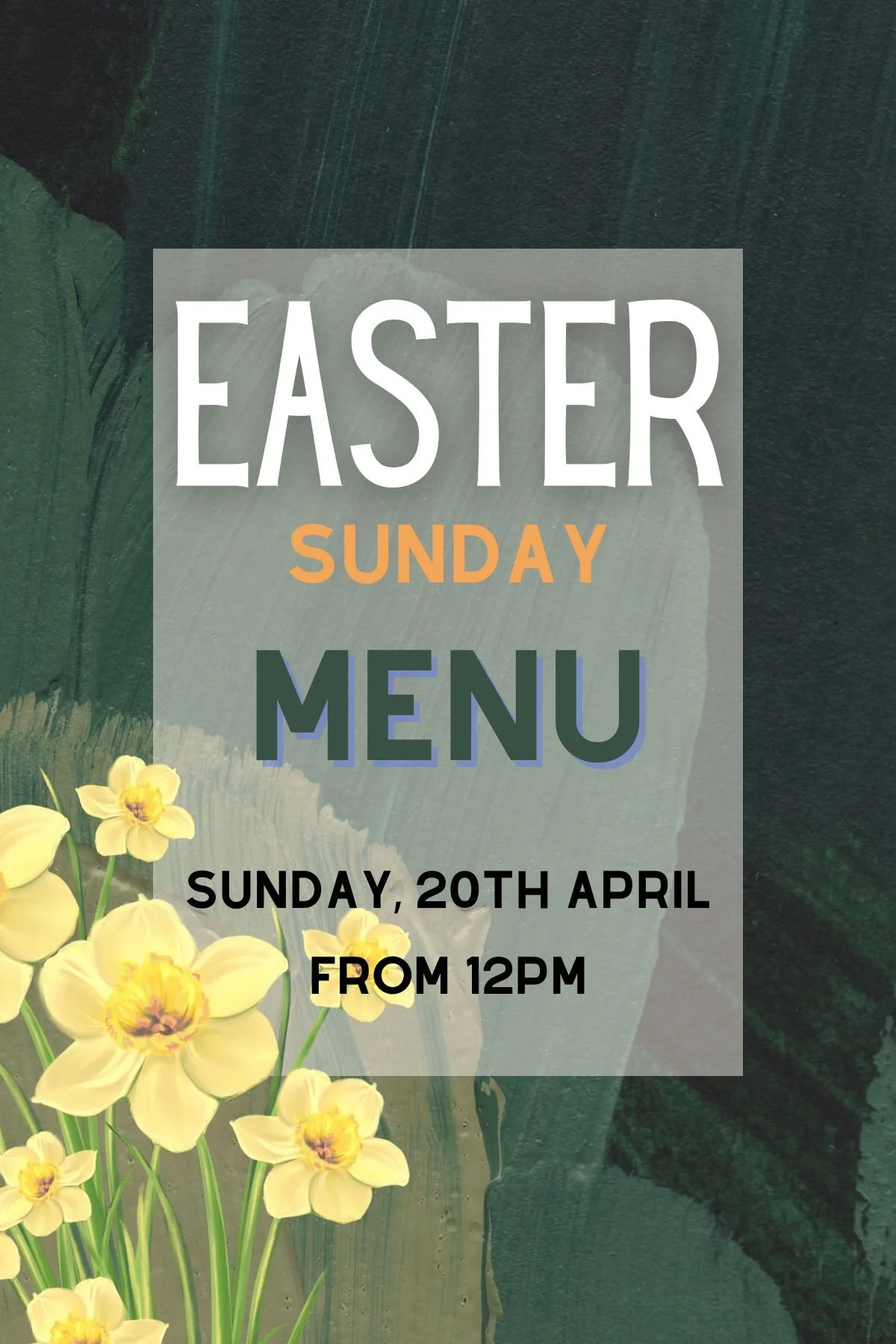 Menus — The Daffodil Inn