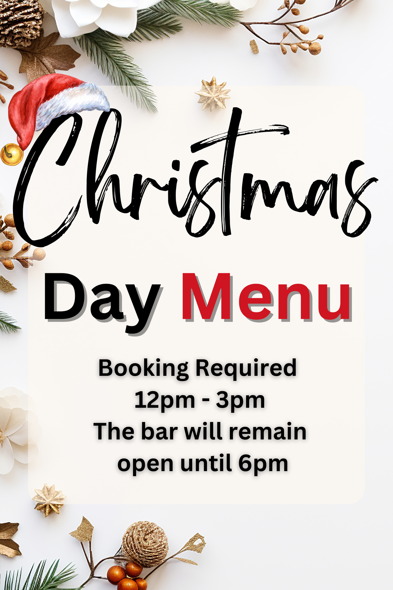 Menus — The Daffodil Inn
