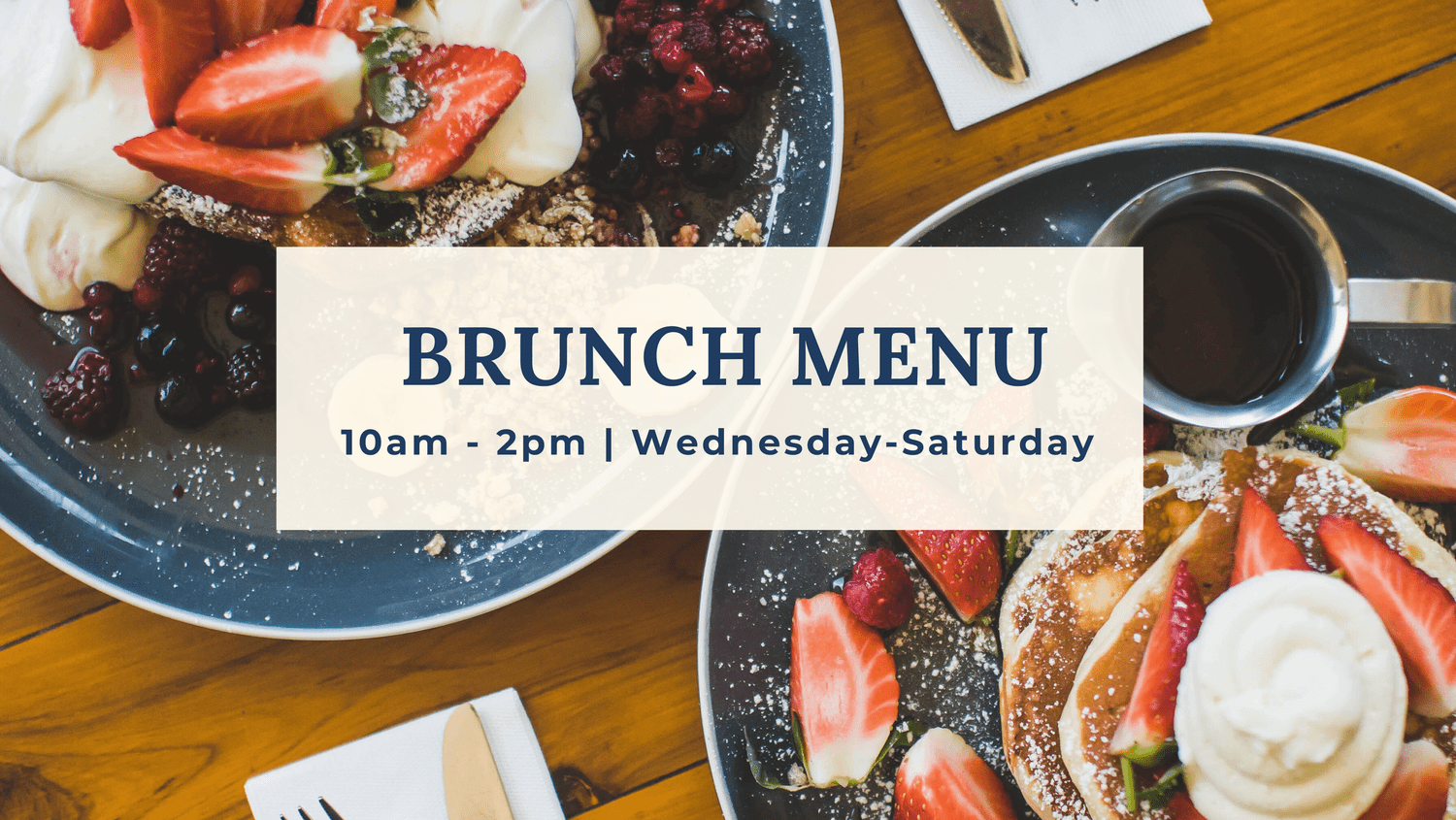 Menus — The Daffodil Inn