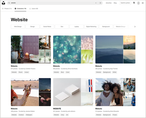10 free places for images to use on your website