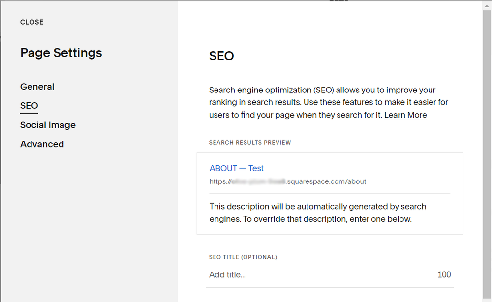 Squarespace Page Title vs Navigation Title & SEO Title