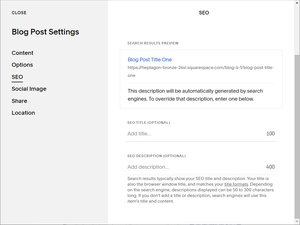 How to Create a Blog in Squarespace