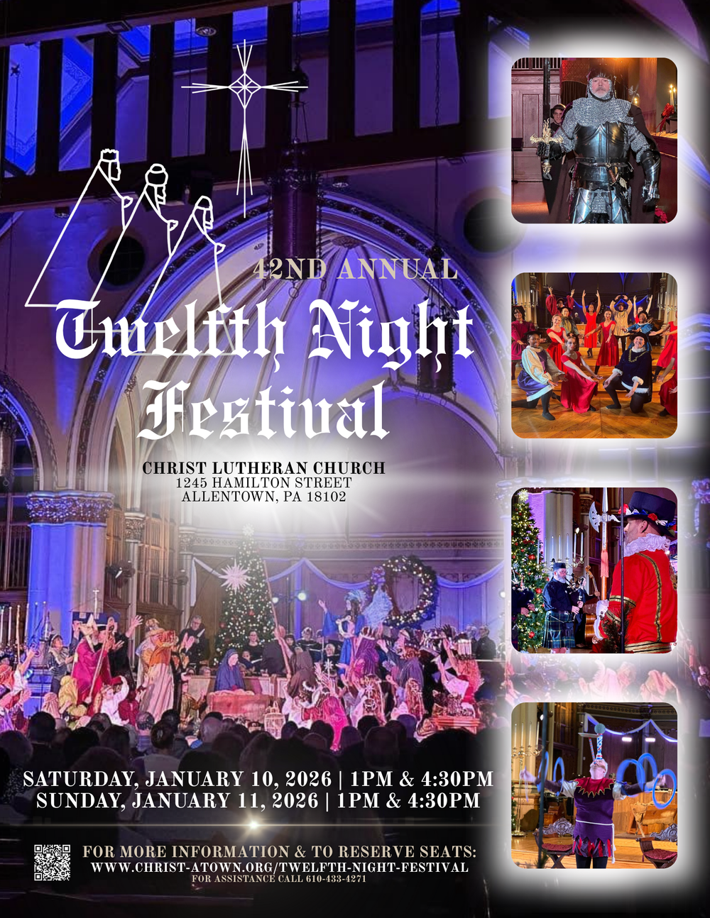Twelfth Night Festival — Christ Lutheran Church, Allentown