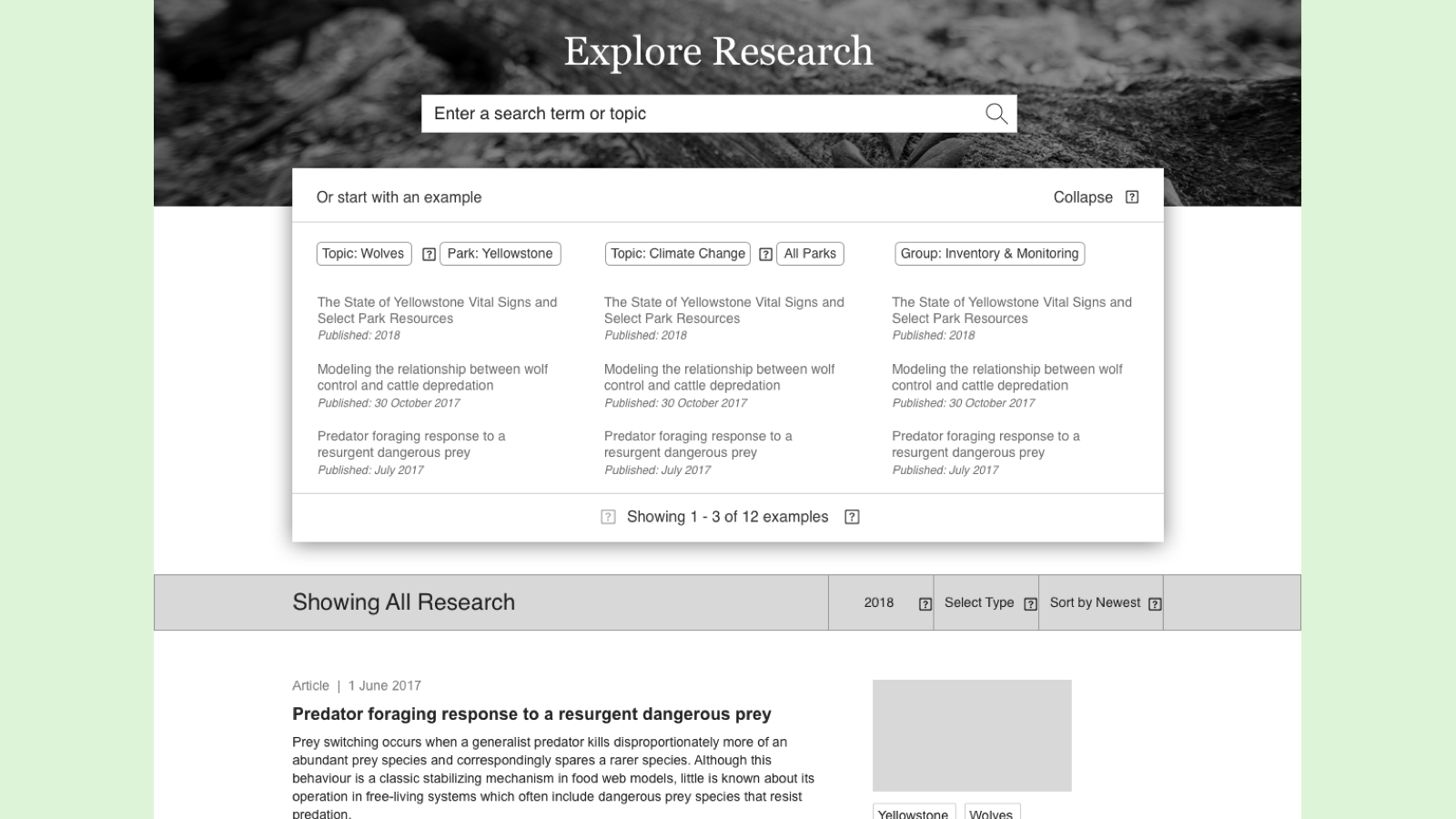 National Park Service: Digital Strategy — Elizabeth Barth