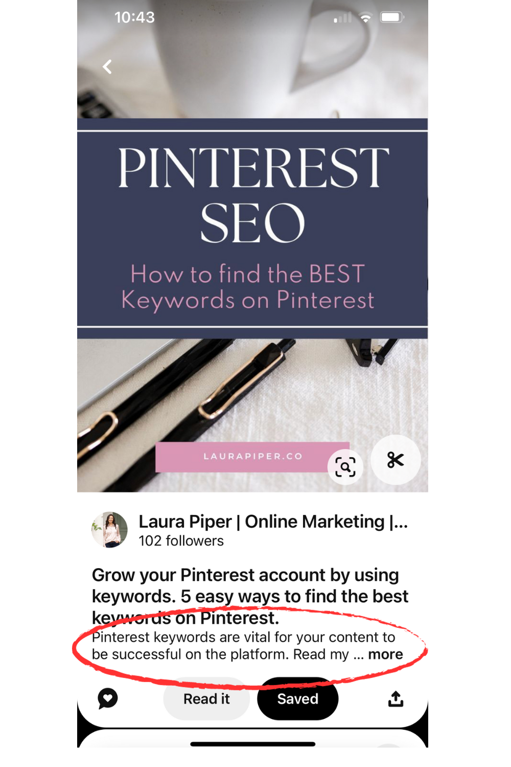 How to Use Keywords To Write The Best Pin Descriptions — Laura Piper ...