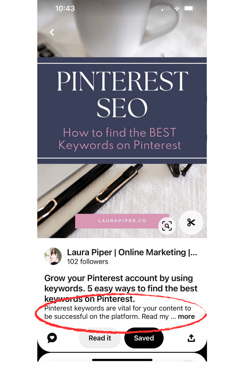 How to Use Keywords To Write The Best Pin Descriptions — Pinterest ...