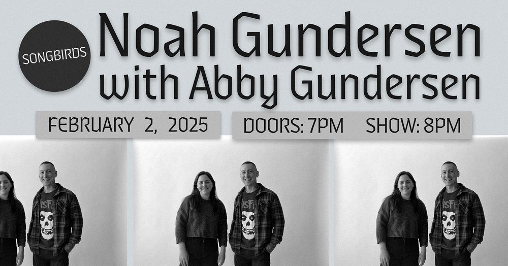 Noah Gundersen with Abby Gundersen at Songbirds in Chattanooga, TN ...